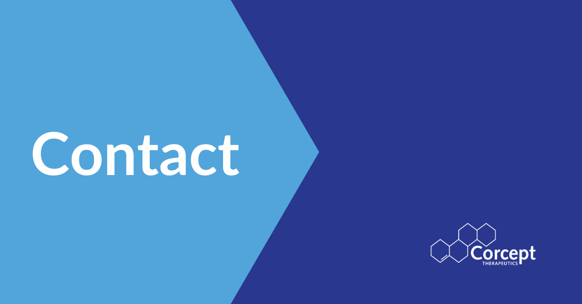 Contact Corcept Therapeutics | Inquiries & Support
